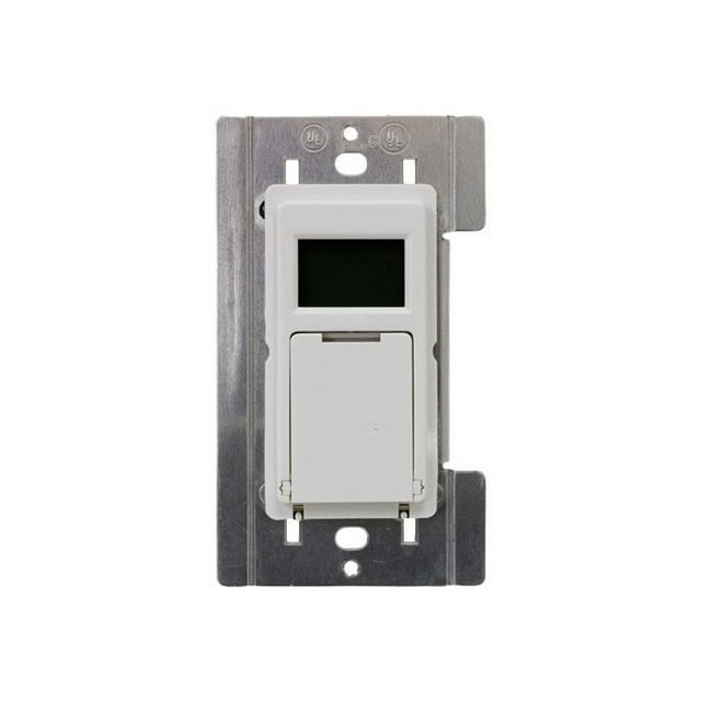 GE SunSmart In-Wall Self Adjusting Digital - Timer - white - Walmart.com