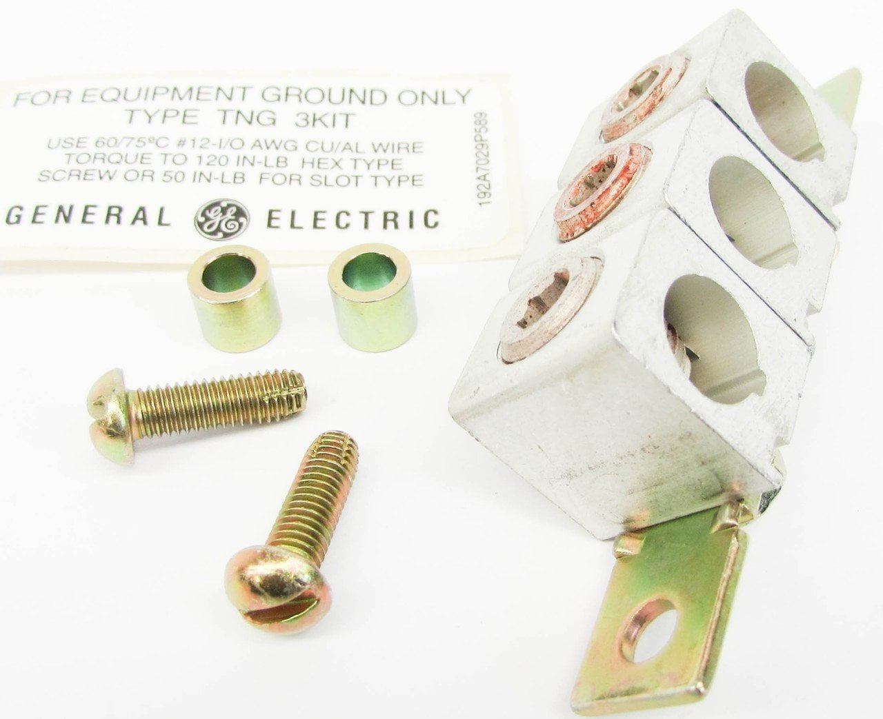 GE TNG3 Equipment Ground Kit For Use With PowerMark Gold and Plus Load ...