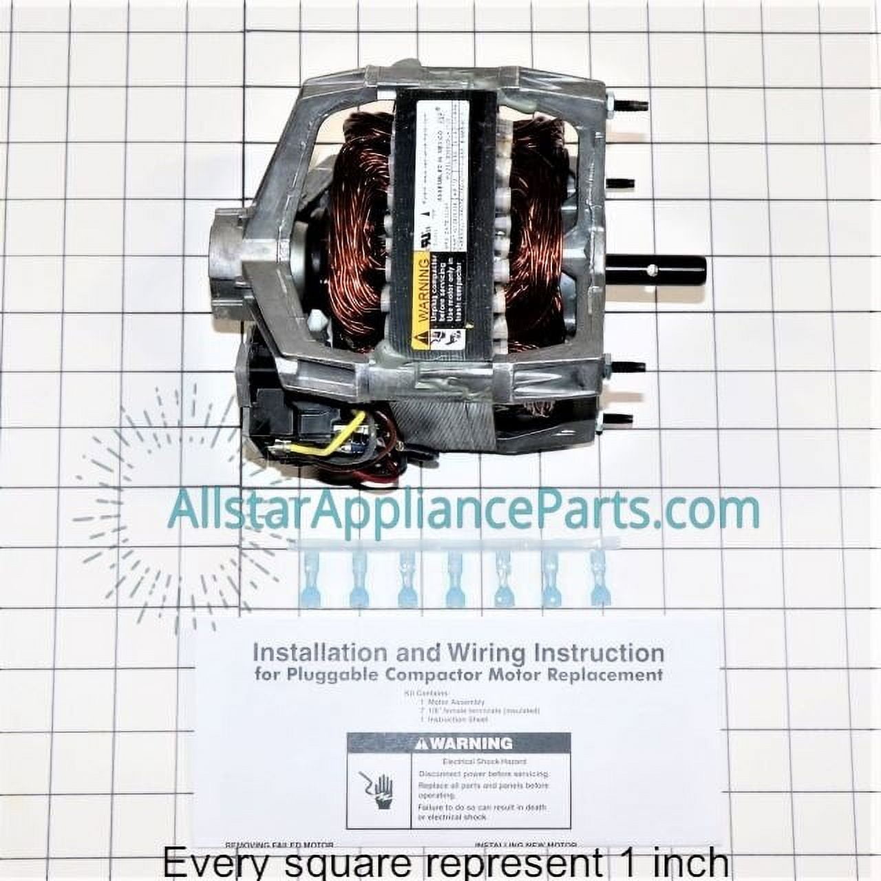 GE Trash Compactor Drive Motor WC36X5062 - Walmart.com