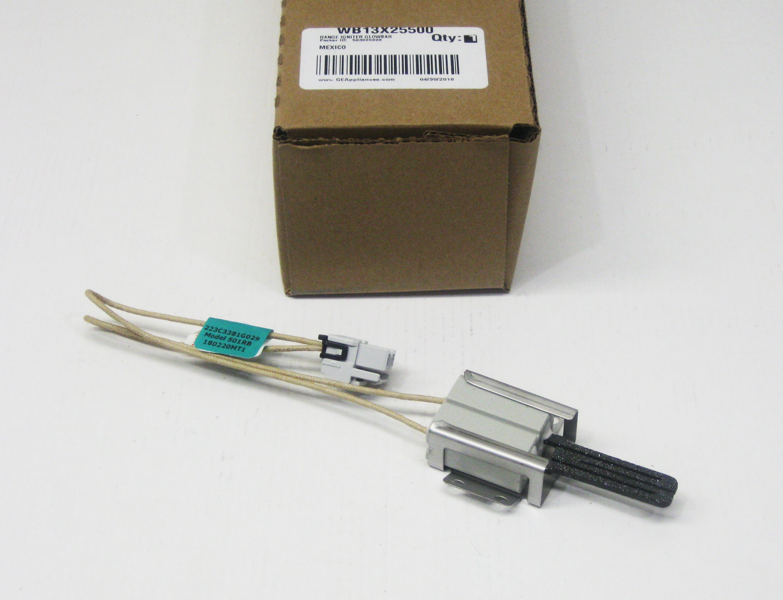 GE WB13X25500 Range Oven Igniter Glowbar AP5986244 PS11726670 - Walmart.com