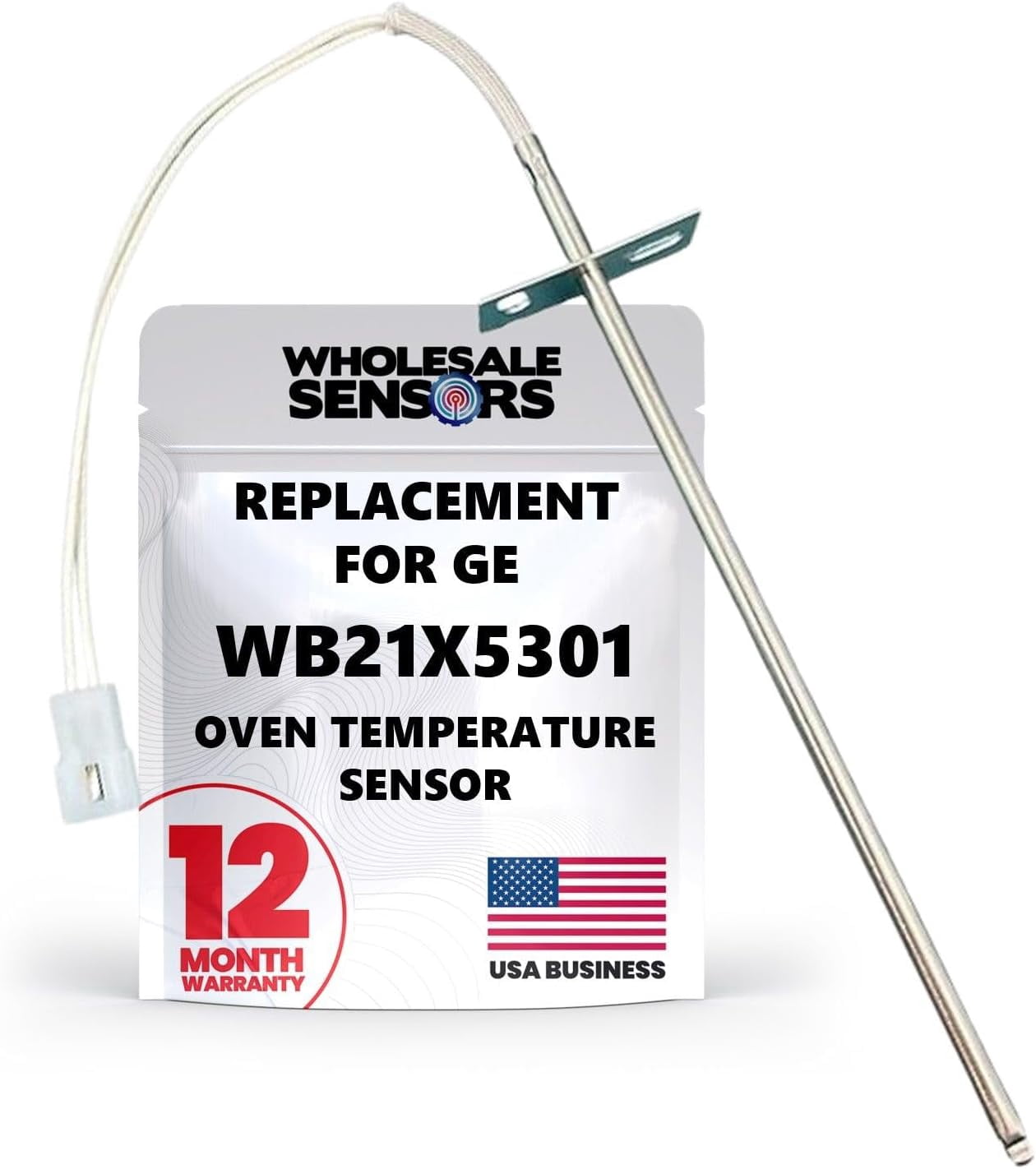 GE WB21X5301 Replacement Oven Temperature Sensor 12 Month Warranty ...