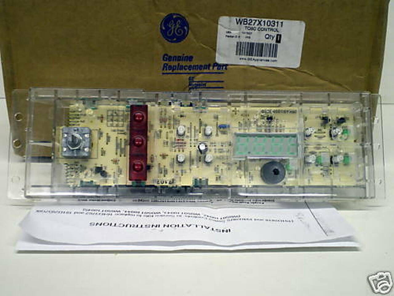GE WB27X10311 WB27X10311 GE Range Electronic Oven Control Timer Clock ...