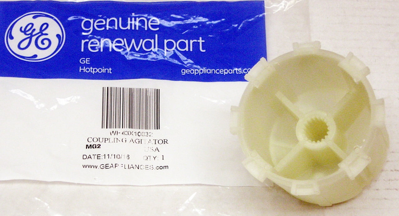 GE WH43X10032 GE Washing Machine Agitator Coupling WH43X10032 AP3995059 ...