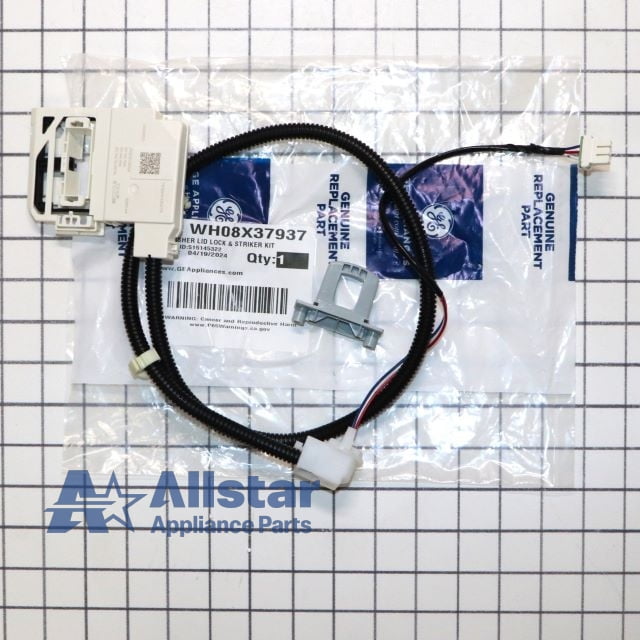 General Electric Washing Machine Door Lock, Genuine OEM Part WH08X37937 ...