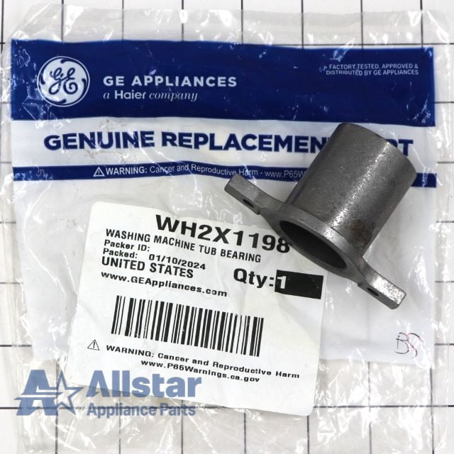 GE Washing Machine Tub Bearing WH2X1198 - Walmart.com