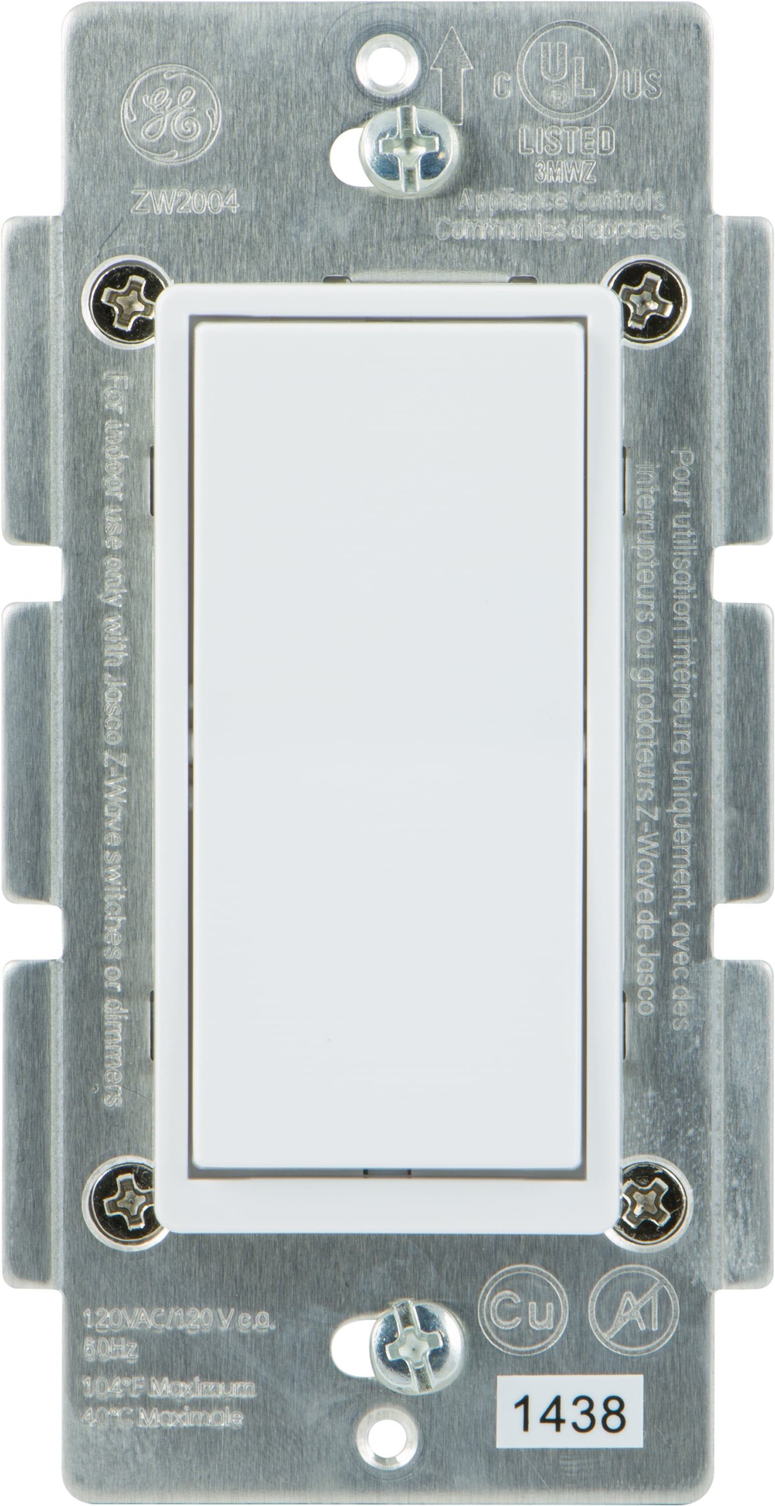 GE Z-Wave In-Wall Smart Add-On Switch, Hub Required - Walmart.com