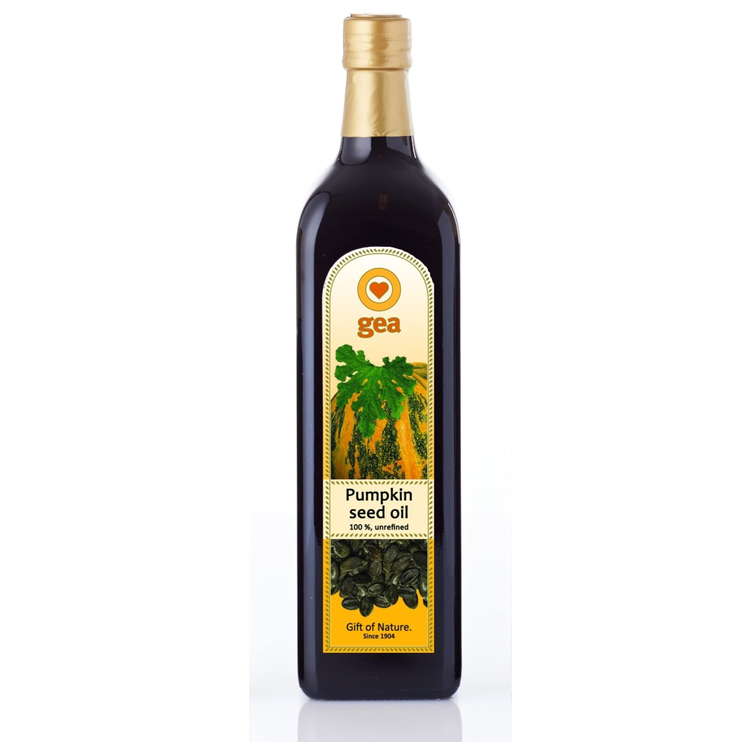 GEA Styrian Pumpkin Seed DEF29 Oil - (500 ml) 100% Natural Gluten-free ...