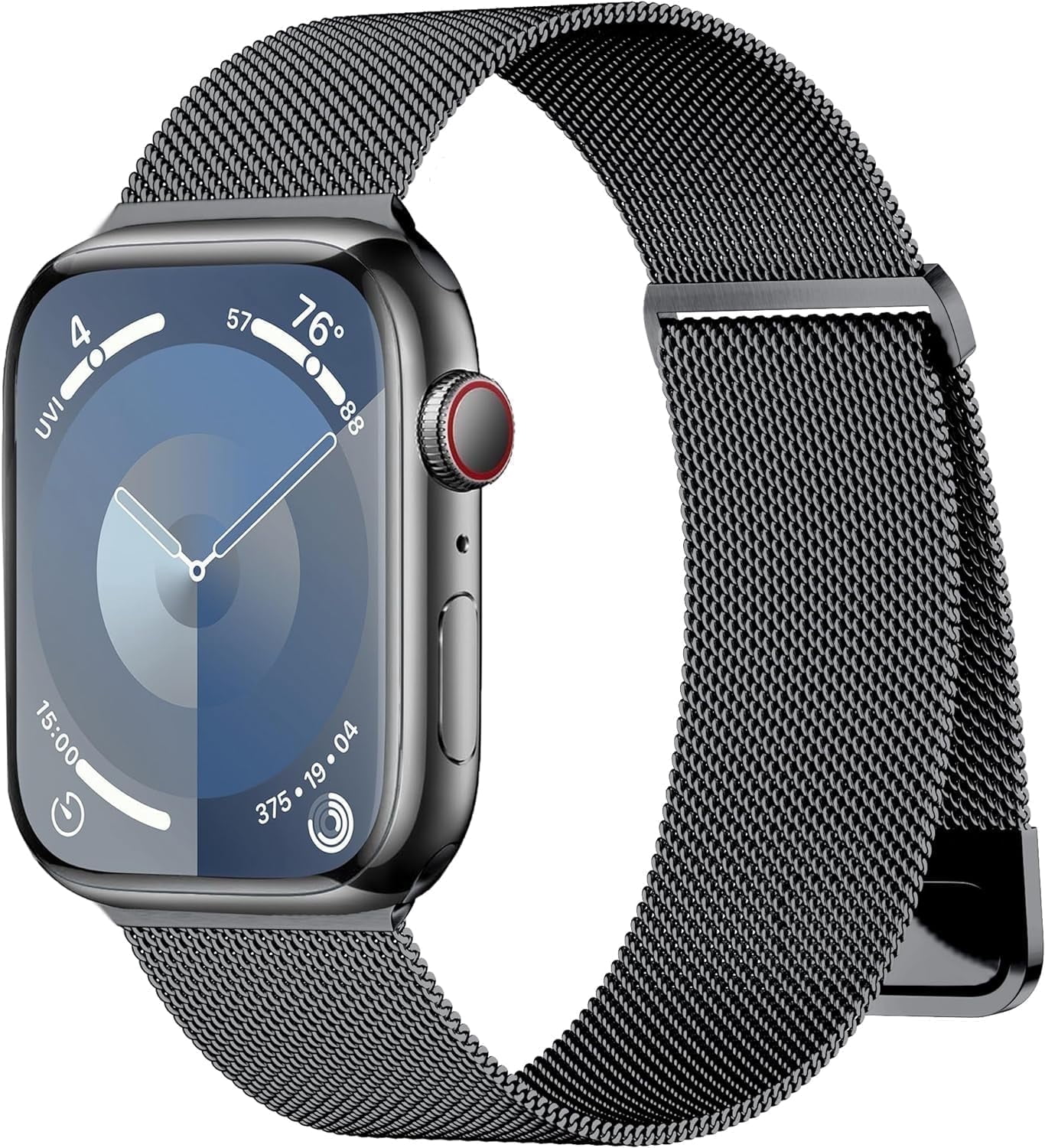 GEAK Magnetic Metal Band for Apple Watch 40mm 44mm 49mm, Stainless ...