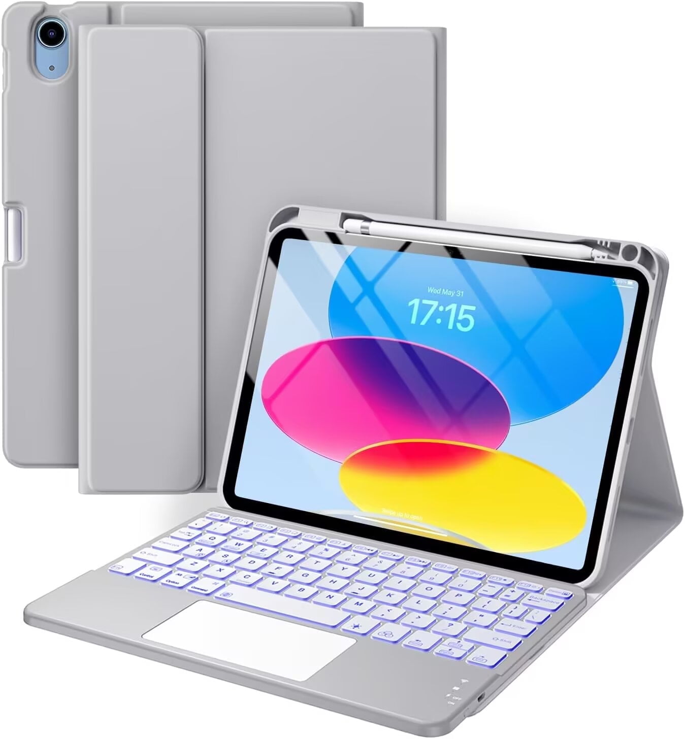 GEAK Compatible with Apple iPad A16 11th 10th Generation Case with ...