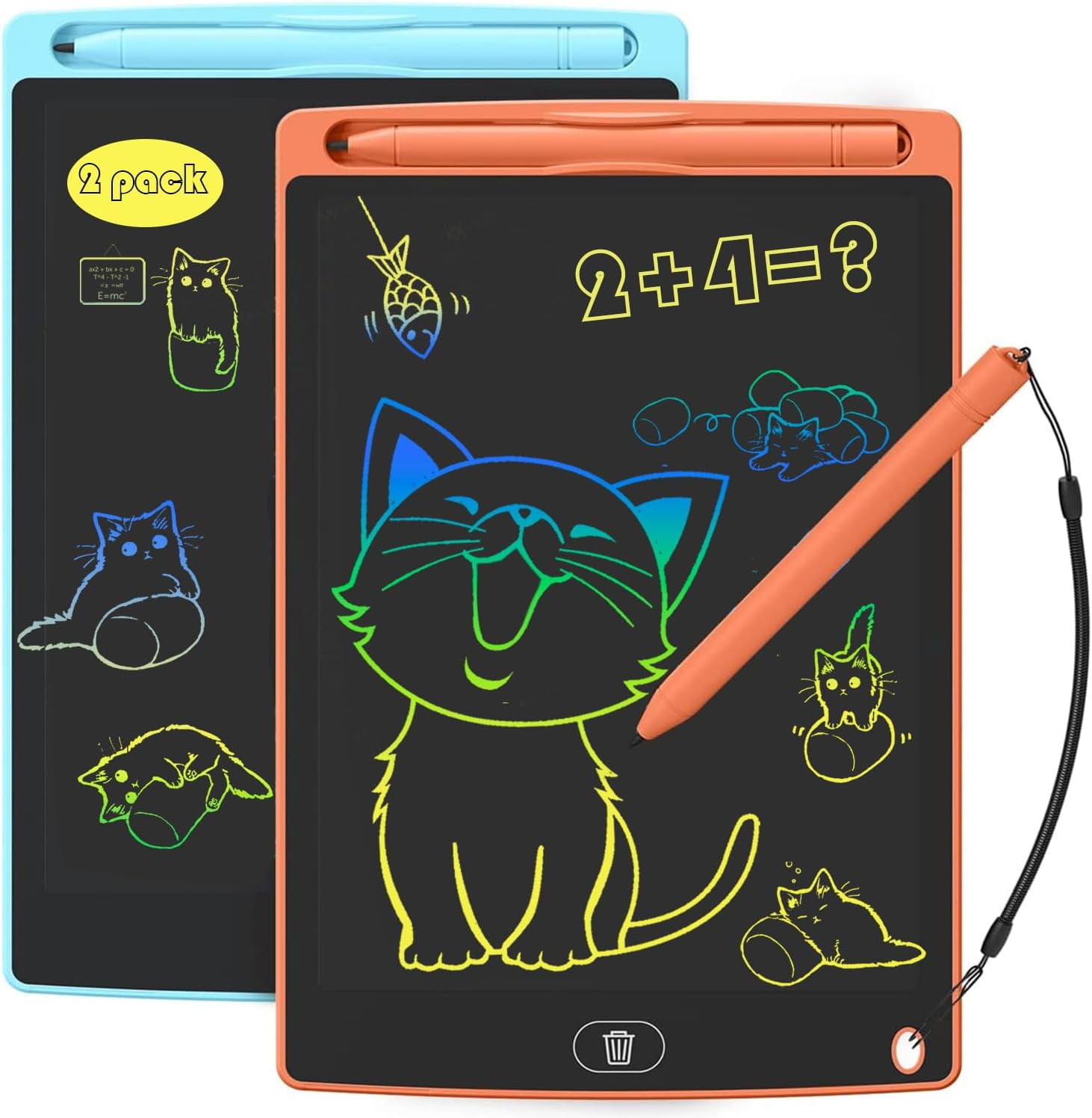 GEAK LCD Writing Tablet for Kids 8.5 inch Drawing Tablet Pad Doodle ...
