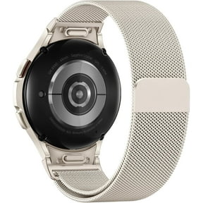 Samsung Galaxy Watch8 40mm Bluetooth Smart Watch, Silver, White Band ...