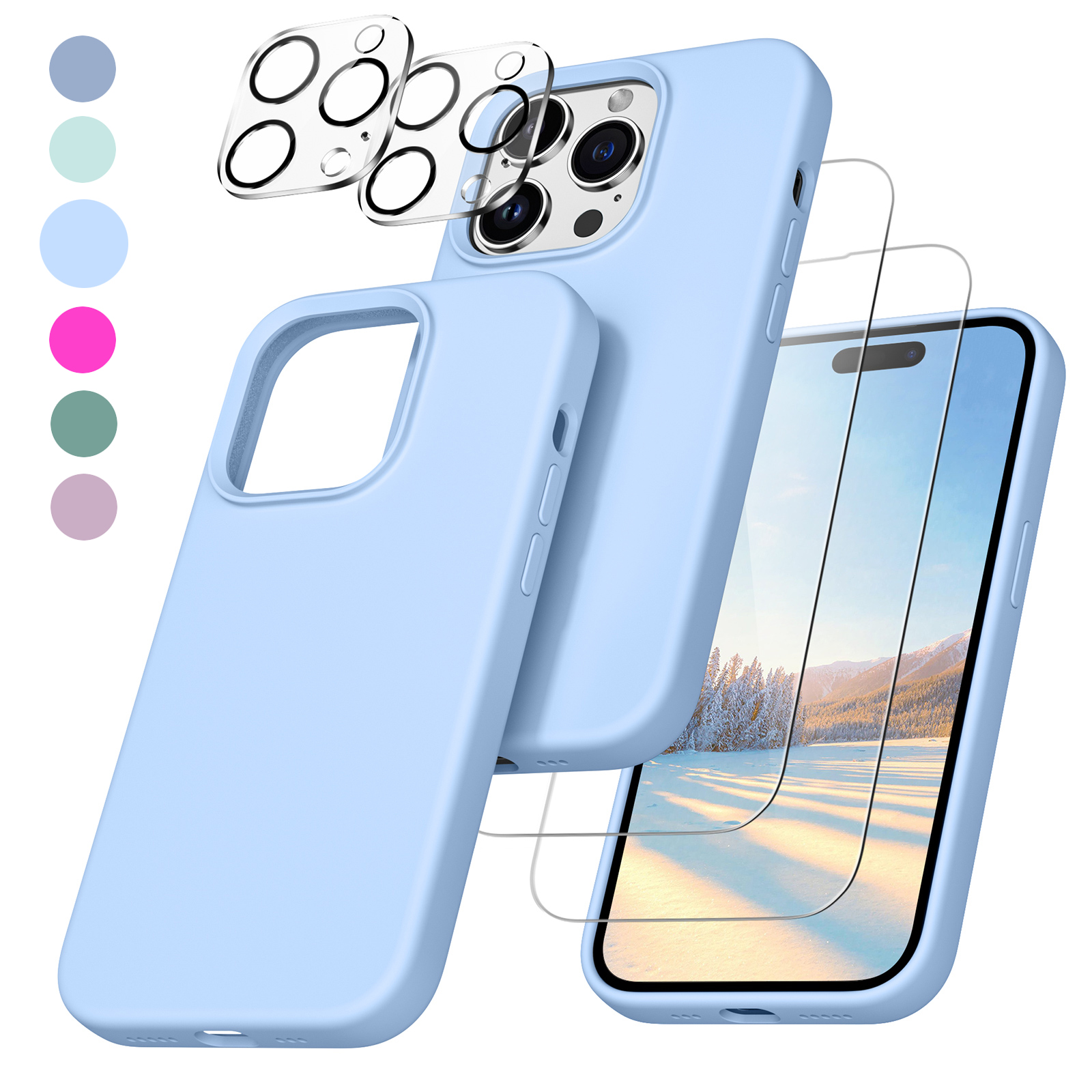 Compatible with iPhone 14 Pro Phone Case, Marble-8 Case Silicone ...