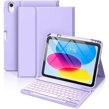 Steren Protective Cover with Bluetooth Keyboard Compatible with iPad ...