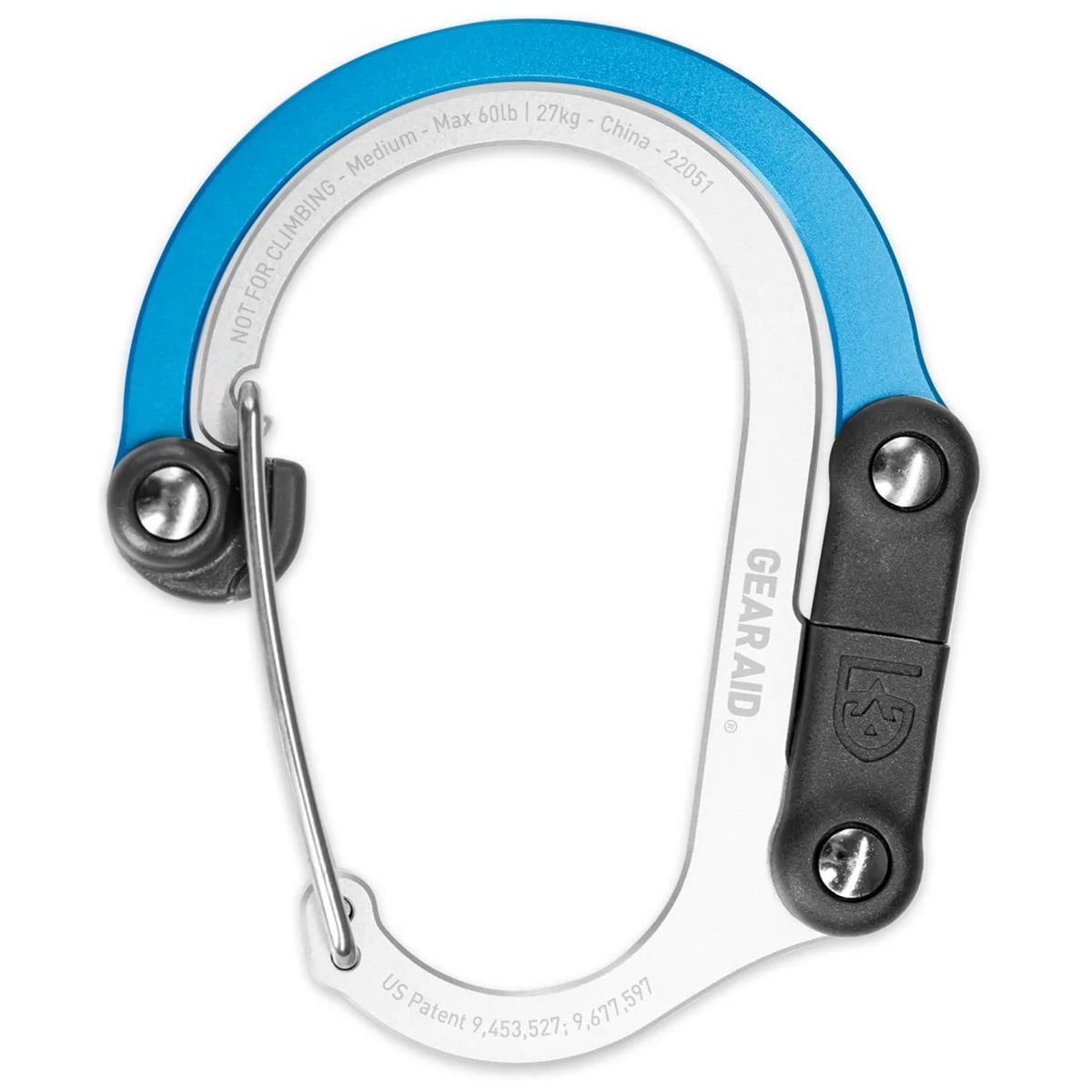 GEAR AID Heroclip Large, 100 lb Load, Aluminum Hook and Carabiner ...
