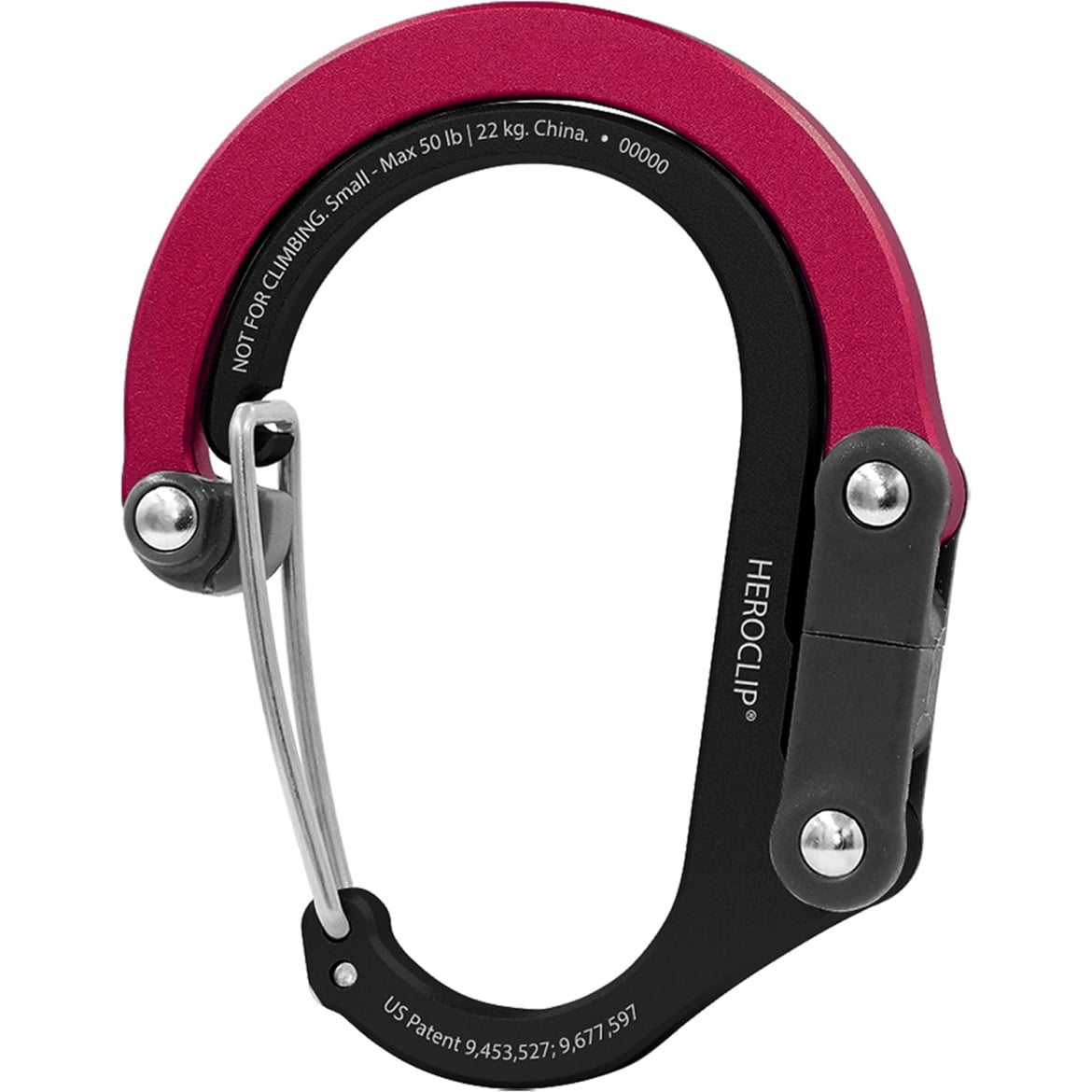 GEAR AID HEROCLIP Carabiner Clip and Hook (Small) For Purse, Stroller ...