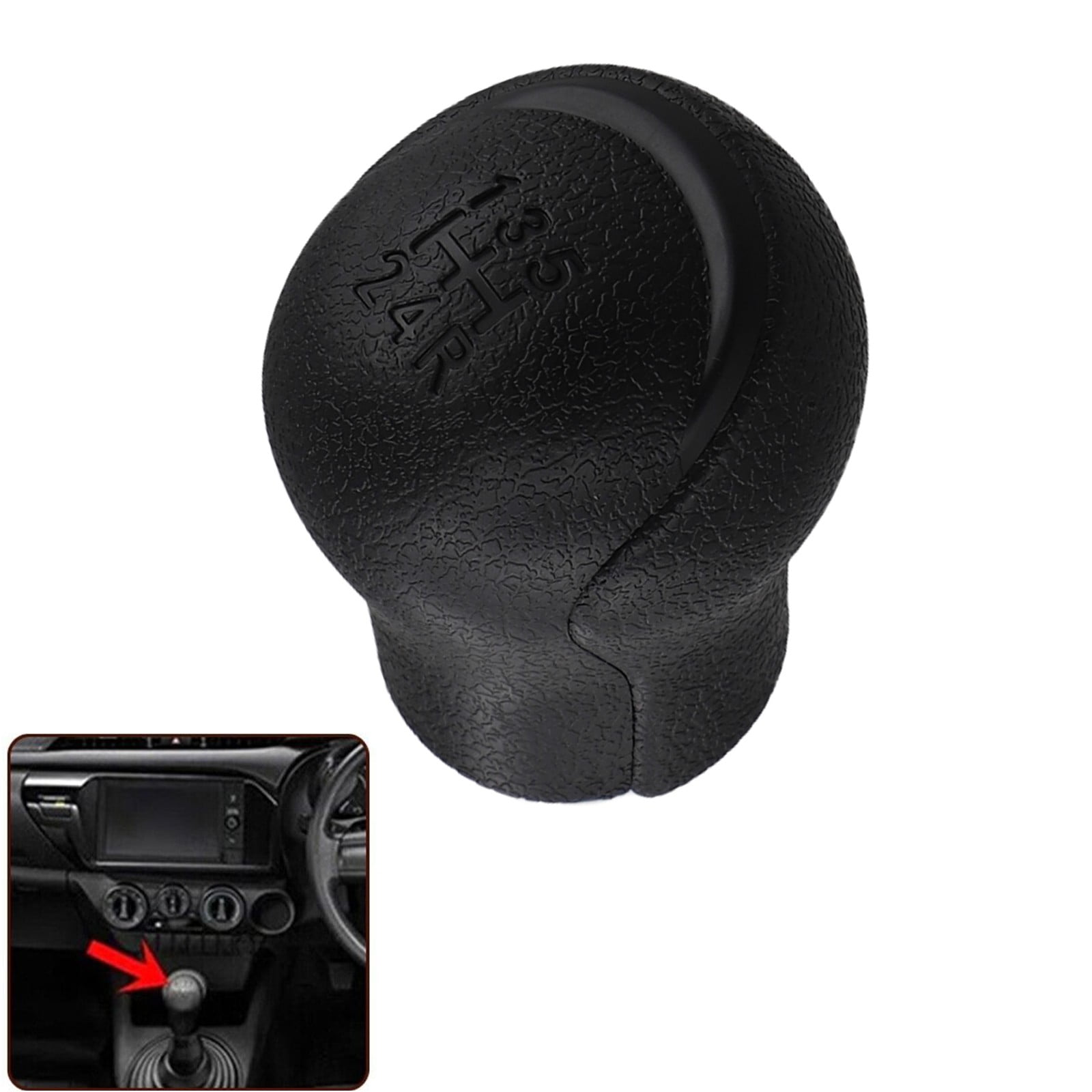 GEAR SHIFT KNOB for MANUAL 5 SPEEDS for TOYOTA for HILUX REVO 2015-20 ...