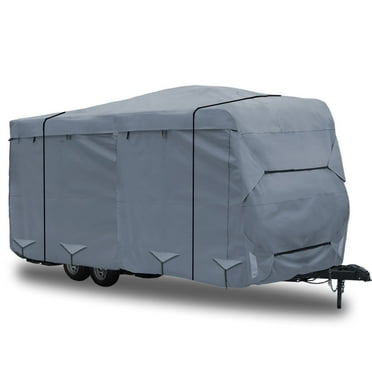 KING BIRD Extra-Thick 4-Layer Winter Roof Enclosed RV Cover, Anti-UV ...