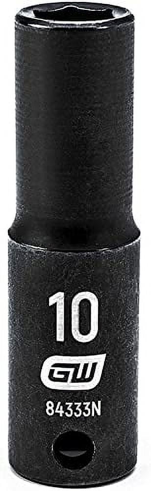 GEARWRENCH 44 Pc. 3/8" Drive 6 Point Standard & Deep Impact SAE/Metric Socket Set - 84916N ...