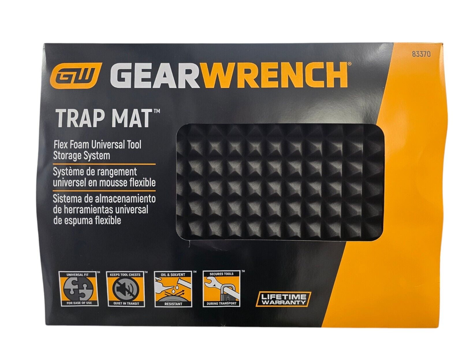 GEARWRENCH 83370 Universal Tool Holder Trap Mat Set - 16" x 22" Solvent ...