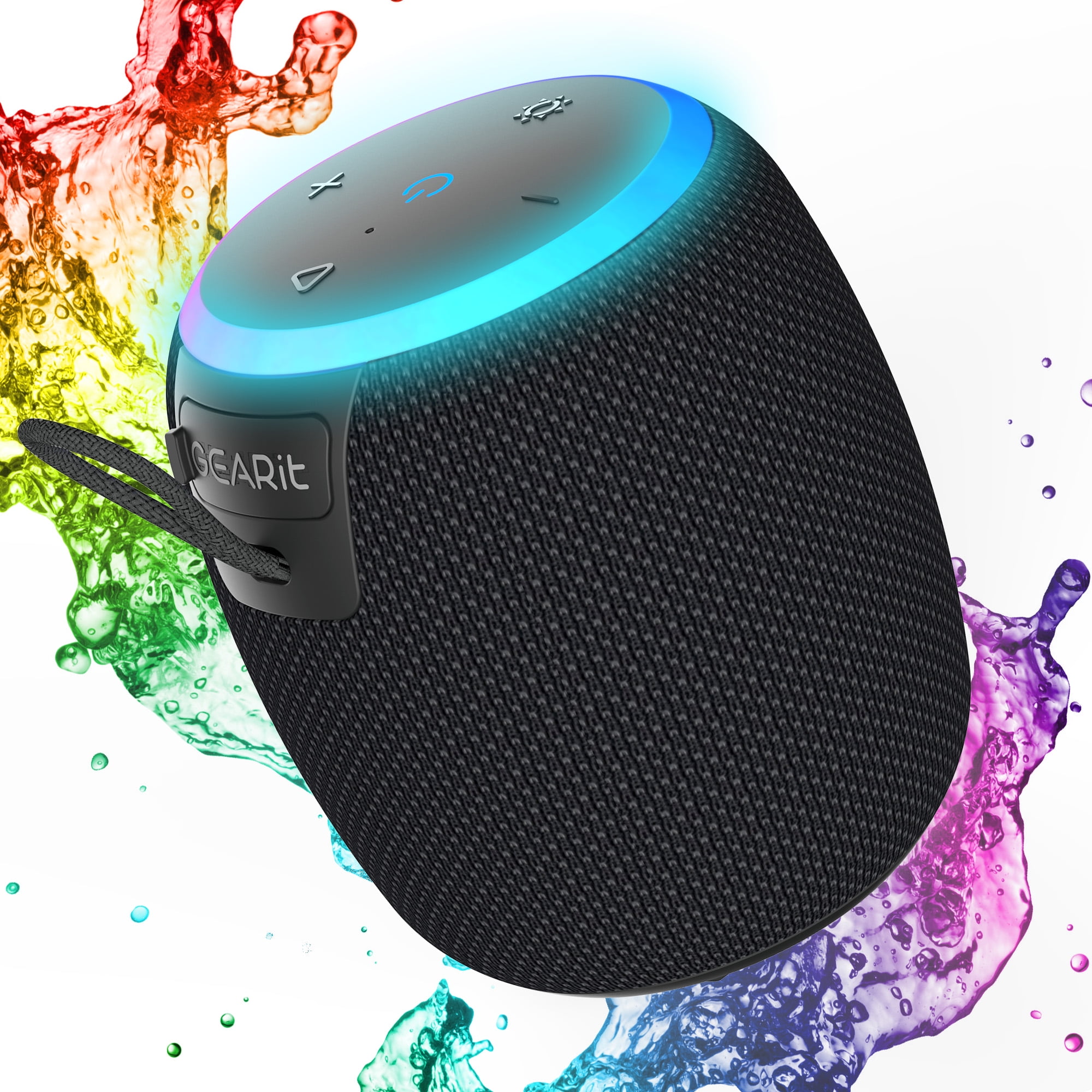 GEARit Portable Wireless Bluetooth Speaker, IPX7 Waterproof, 15W Loud ...