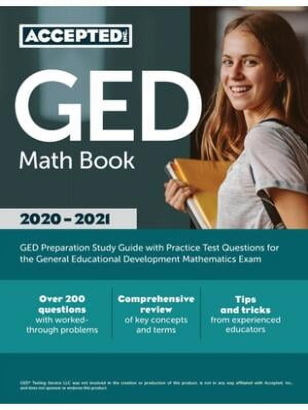 GED Math Book 2020-2021: GED Preparation Study Guide with Practice Test ...