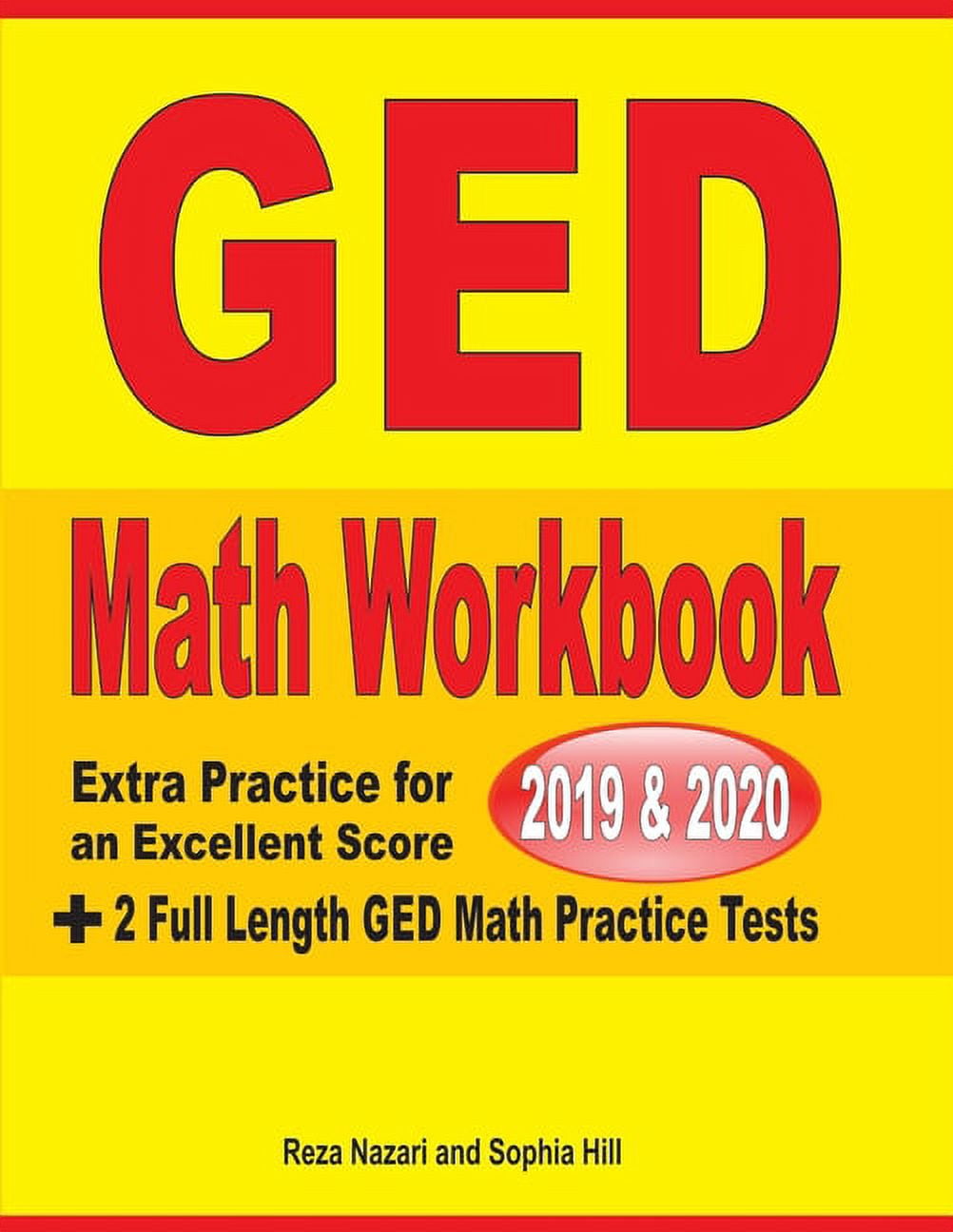 GED Math Workbook 2019 & 2020: Extra Practice for an Excellent Score ...