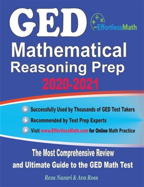 GED Mathematical Reasoning Prep 2020-2021: The Most Comprehensive ...