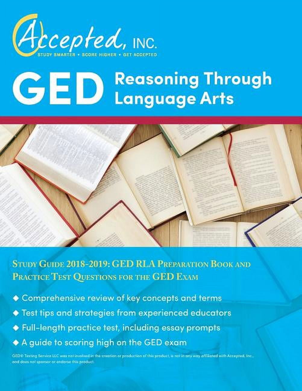 GED Reasoning Through Language Arts Study Guide 2018-2019: GED RLA ...