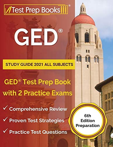 Pre-Owned GED Study Guide 2021 All Subjects: GED Test Prep Book with 2 ...