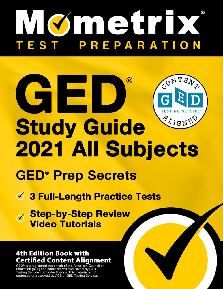 Pre-Owned GED Study Guide 2021 All Subjects - GED Test Prep Secrets ...