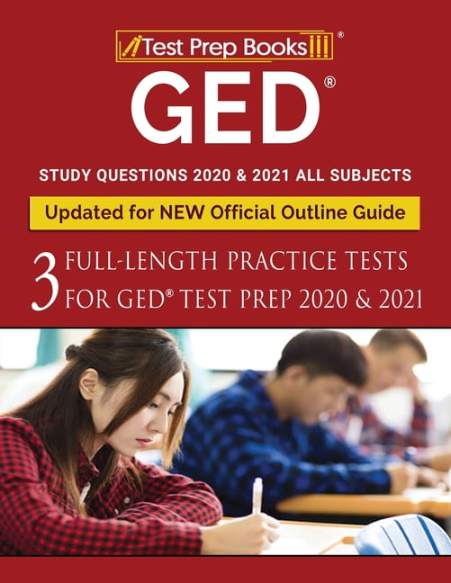 GED Study Questions 2020 & 2021 All Subjects : Three Full-Length ...