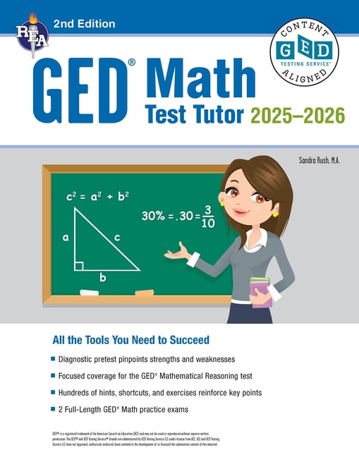 Ged(r) Test Preparation GED Math Test Tutor, for the 2025-2026 GED Test ...