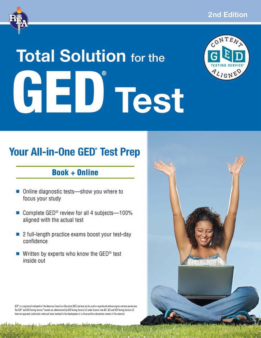 GED® Test Preparation: GED Total Solution, For the 2025-2026 GED Test ...