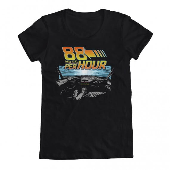 GEEK TEEZ 88 MPH Original Artwork Inspired by Back To The Future Women ...