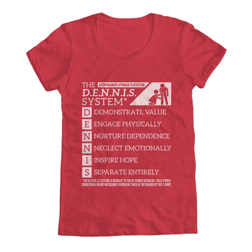 GEEK TEEZ DENNIS System Original Artwork Inspired by Always Sunny Women ...