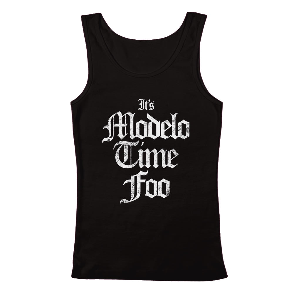 GEEK TEEZ It's Modelo Time Foo Original Artwork Inspired by Modelo Men ...