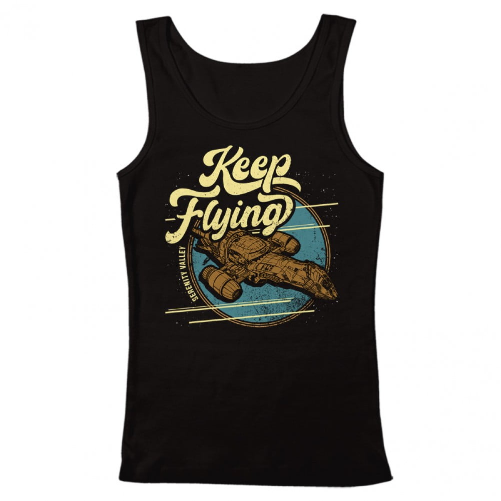 GEEK TEEZ Keep Flying Original Artwork Inspired by Firefly Women's Tank ...