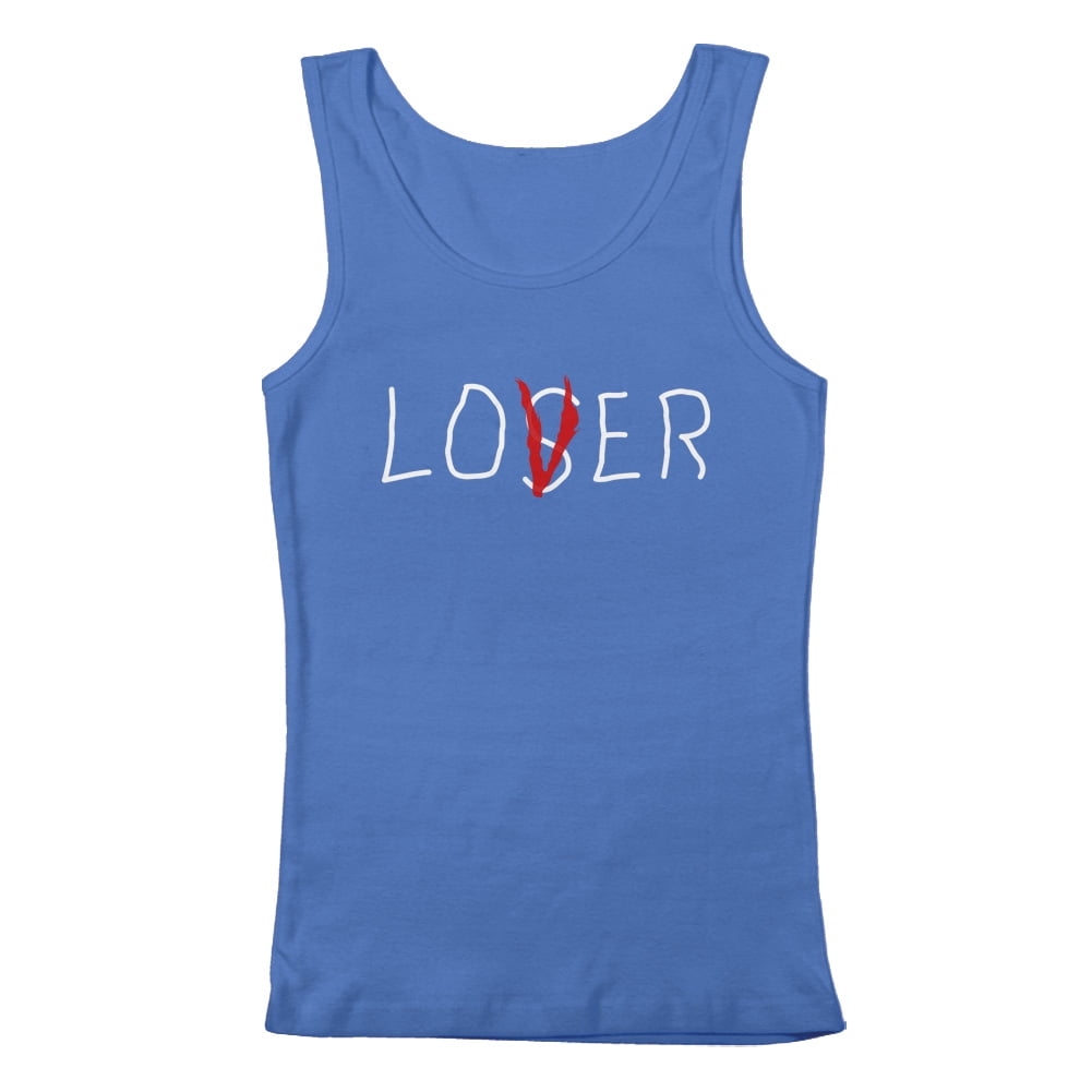 GEEK TEEZ Loser Lover Original Artwork Inspired by IT Men's Tank Top ...
