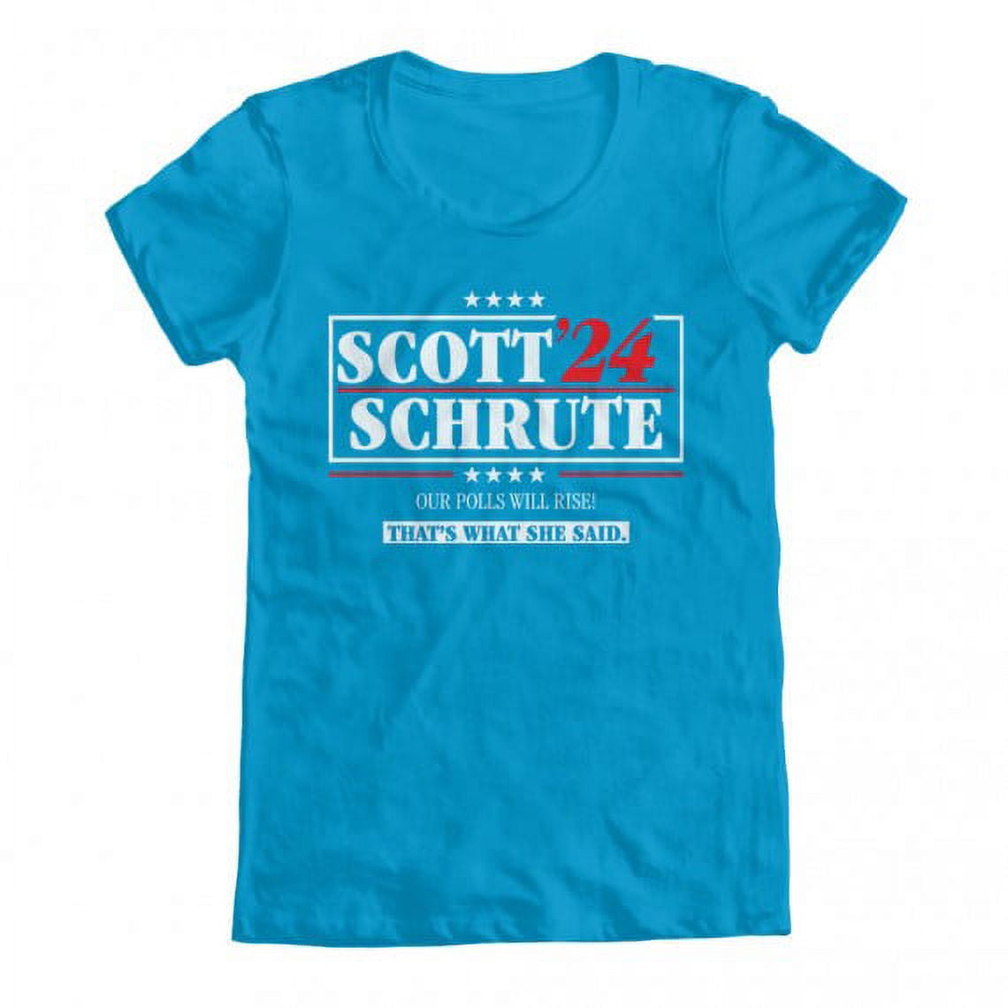 GEEK TEEZ Scott Schrute For Prez Original Artwork Inspired by The ...