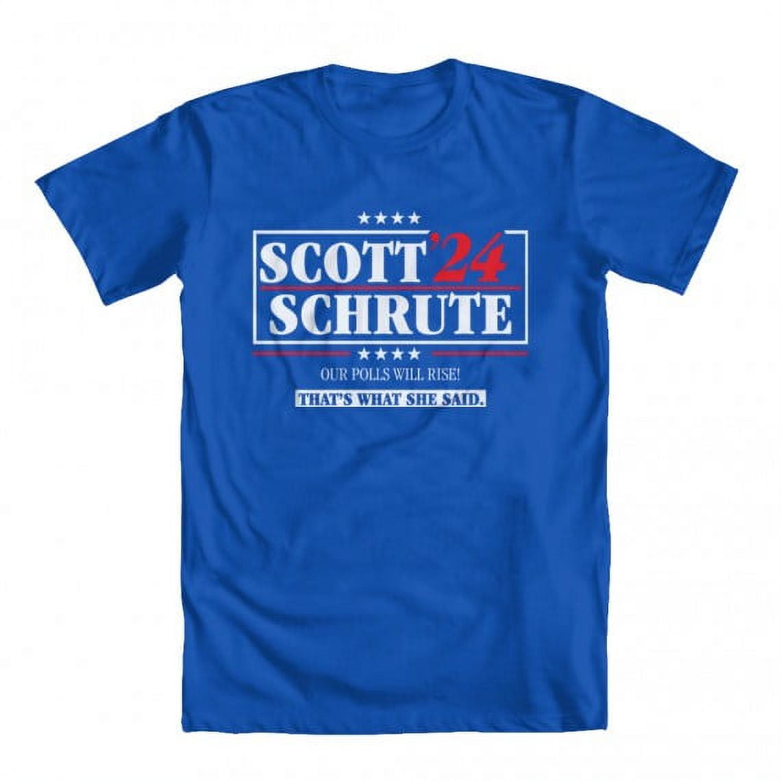 GEEK TEEZ Scott Schrute For Prez Original Artwork Inspired by The ...