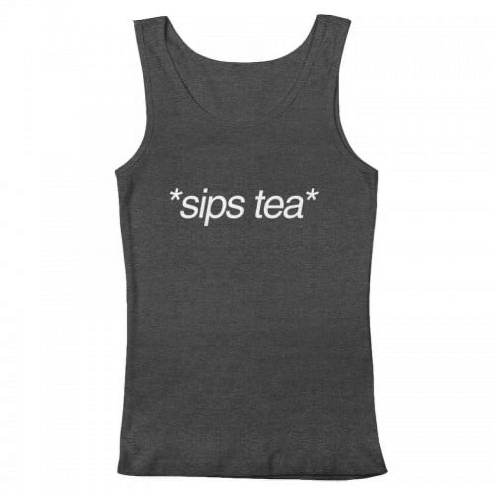 GEEK TEEZ Sips Tea Original Artwork Inspired by Kermit Meme Men's Tank ...