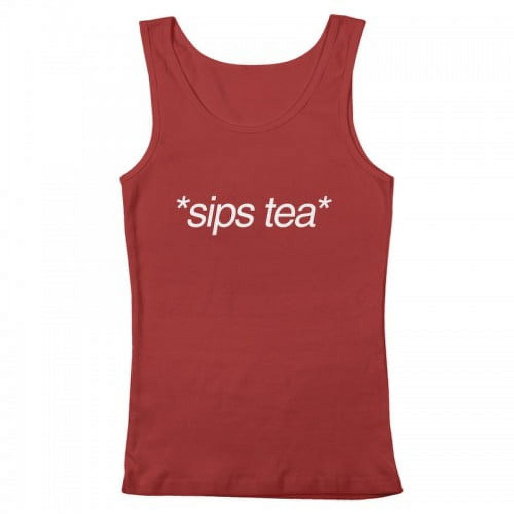 GEEK TEEZ Sips Tea Original Artwork Inspired by Kermit Meme Men's Tank ...
