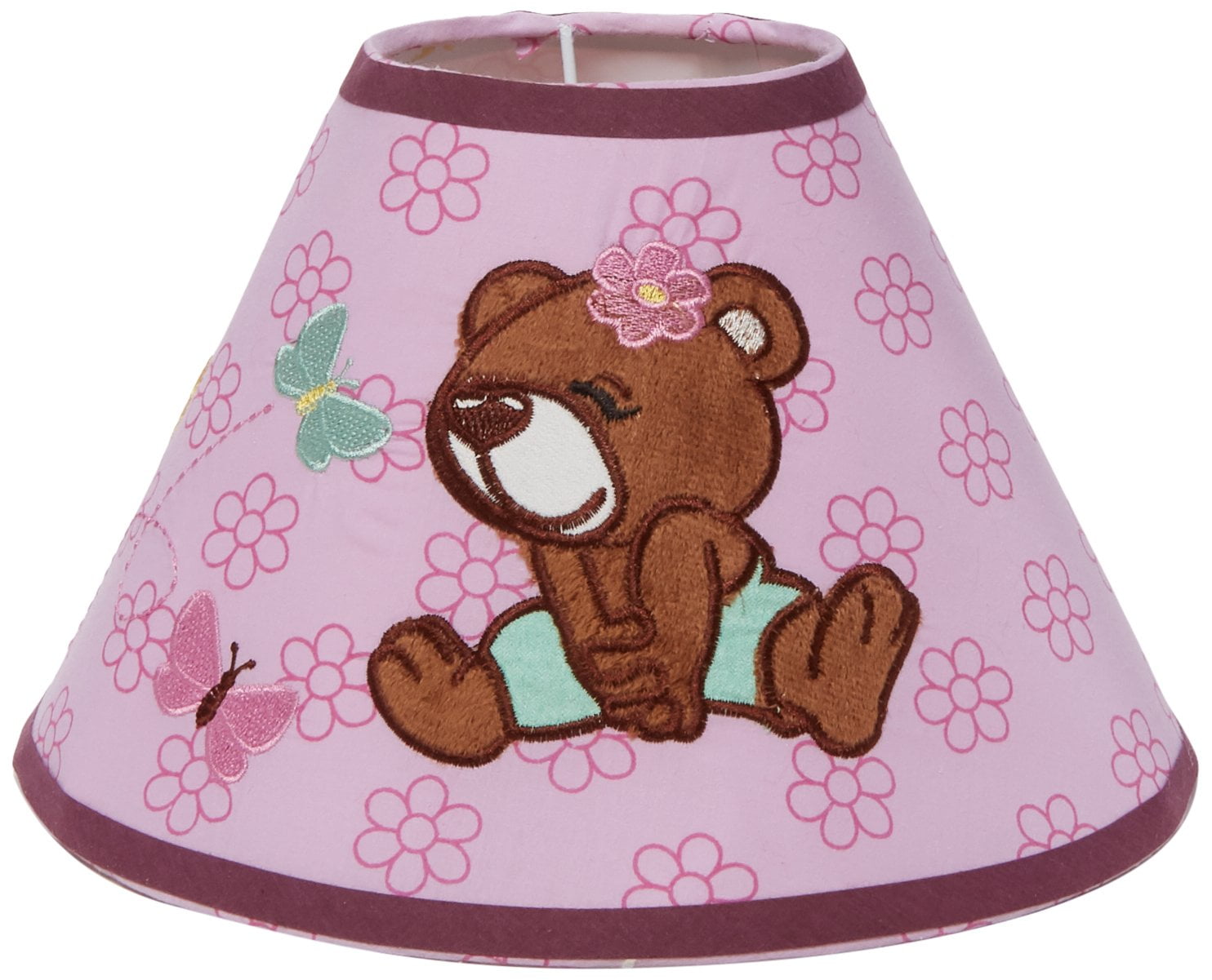 GEENNY Lamp Shade Without Base, Girl Teddy Bear - Walmart.com