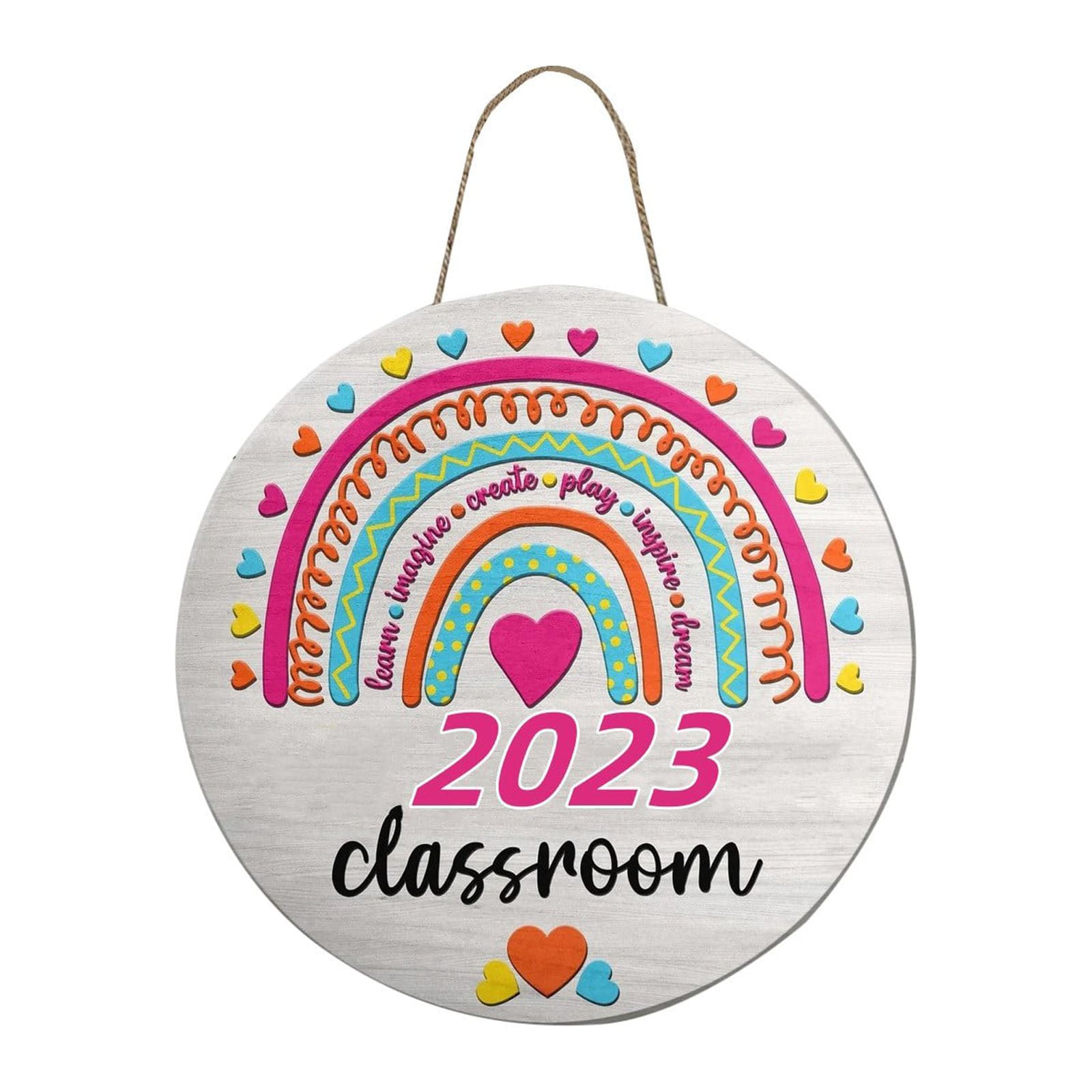 GEGNXA 2025 New Ruler Pencil Fruit Rainbow Door Teaching Decoration ...