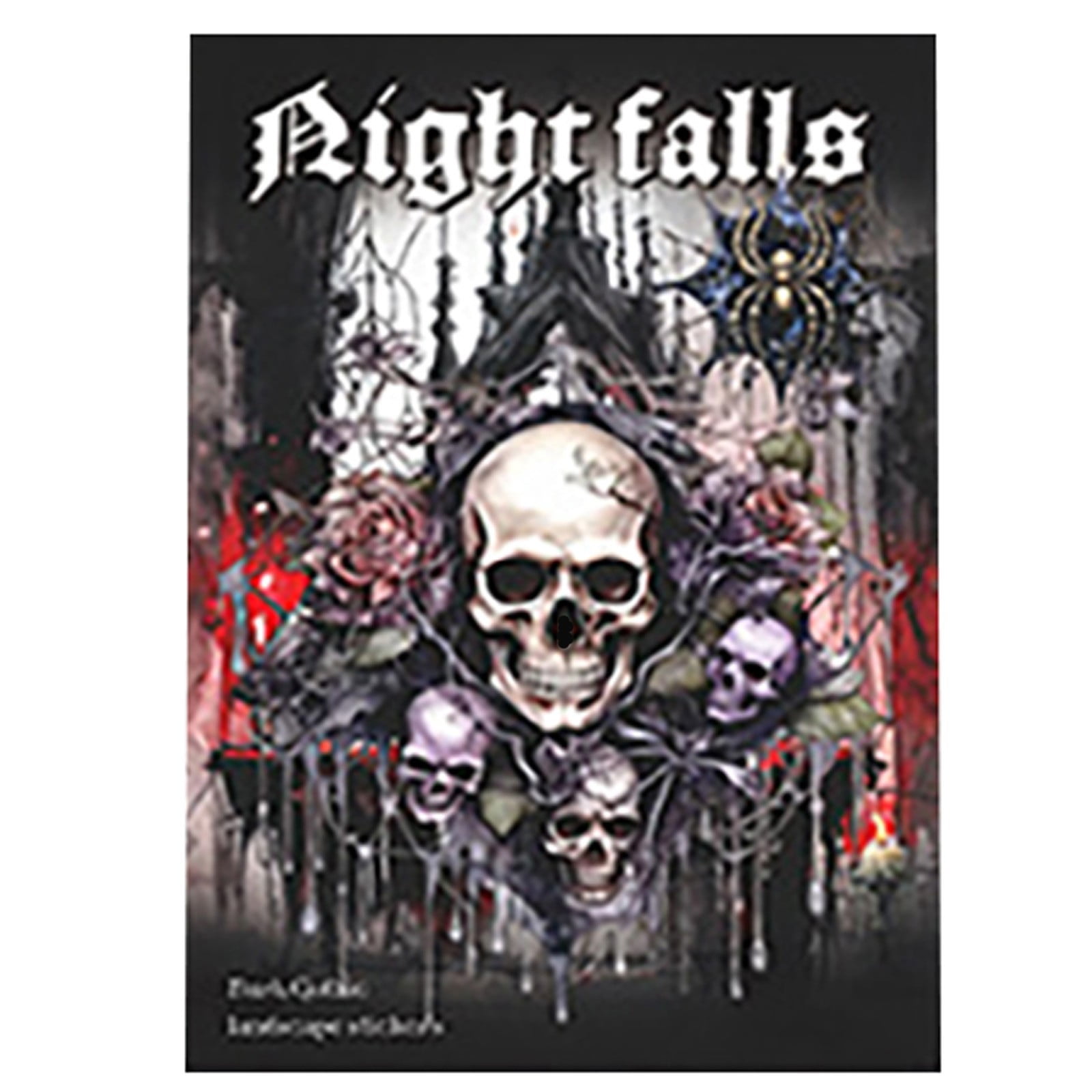 GEGNXA A Beautiful Day Dark Gothic Scenery Sticker Pack Nightfall ...