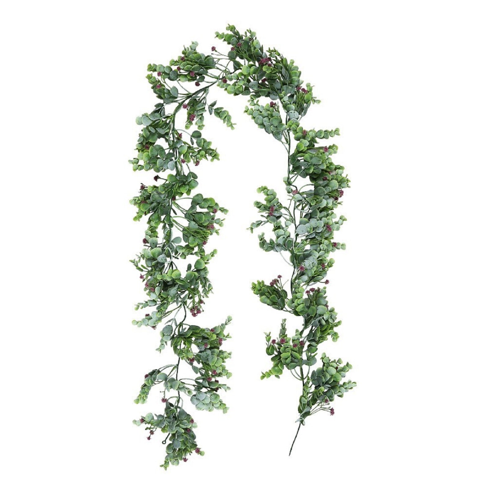 GEGNXA Artificial Vine | Hanging Simulation Grape Plant Garland Green ...