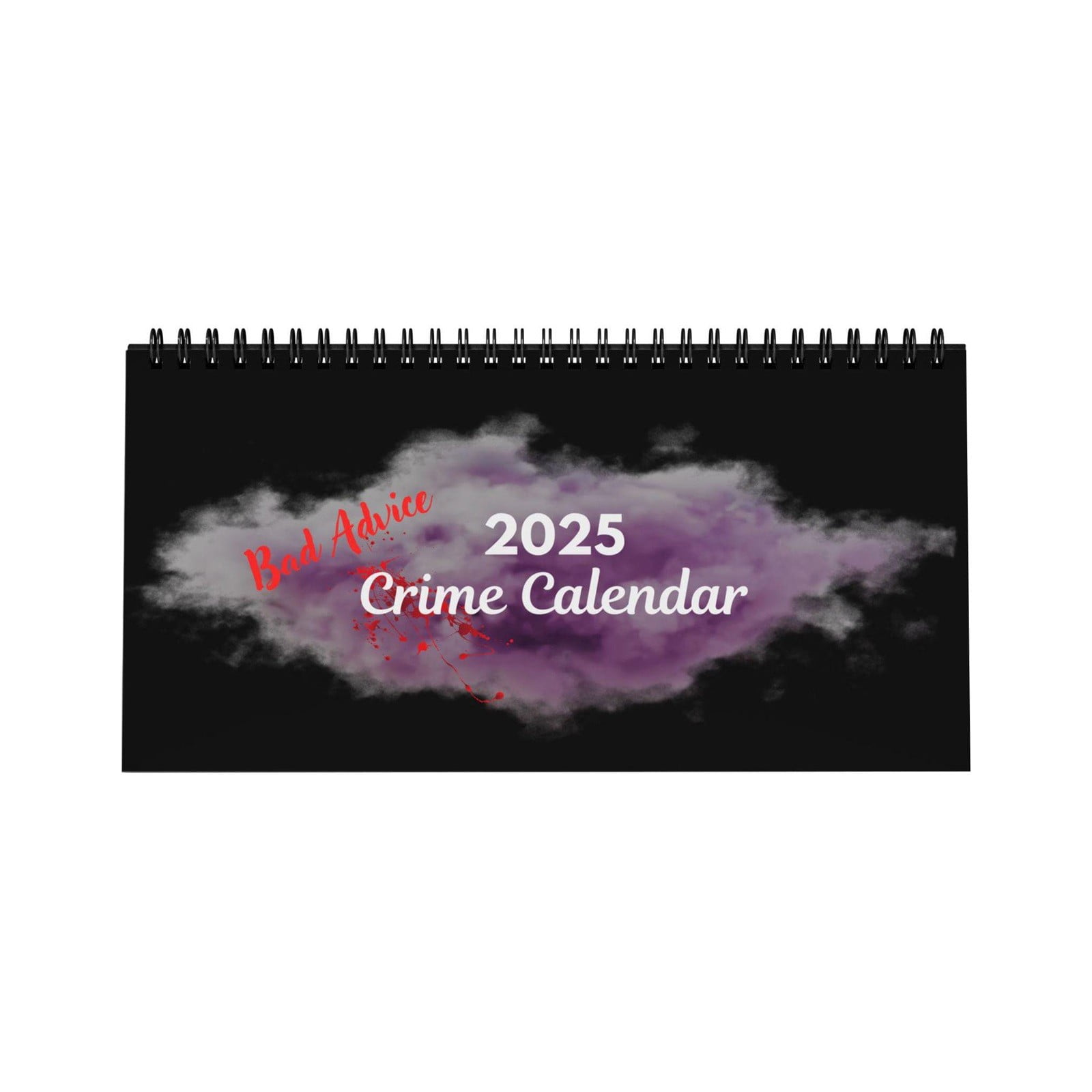 Clearance!Calendar Of Bad Advice 2025: Funny Desktop Dark Humor Desk ...