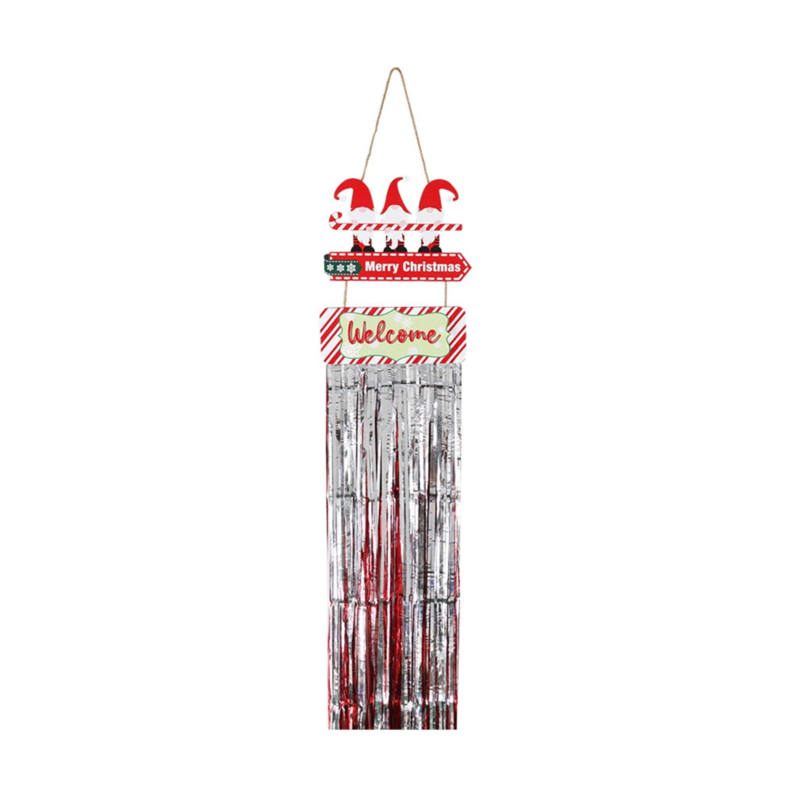 GEGNXA Christmas Door Sign Christmas Welcome Door Sign Front Door ...