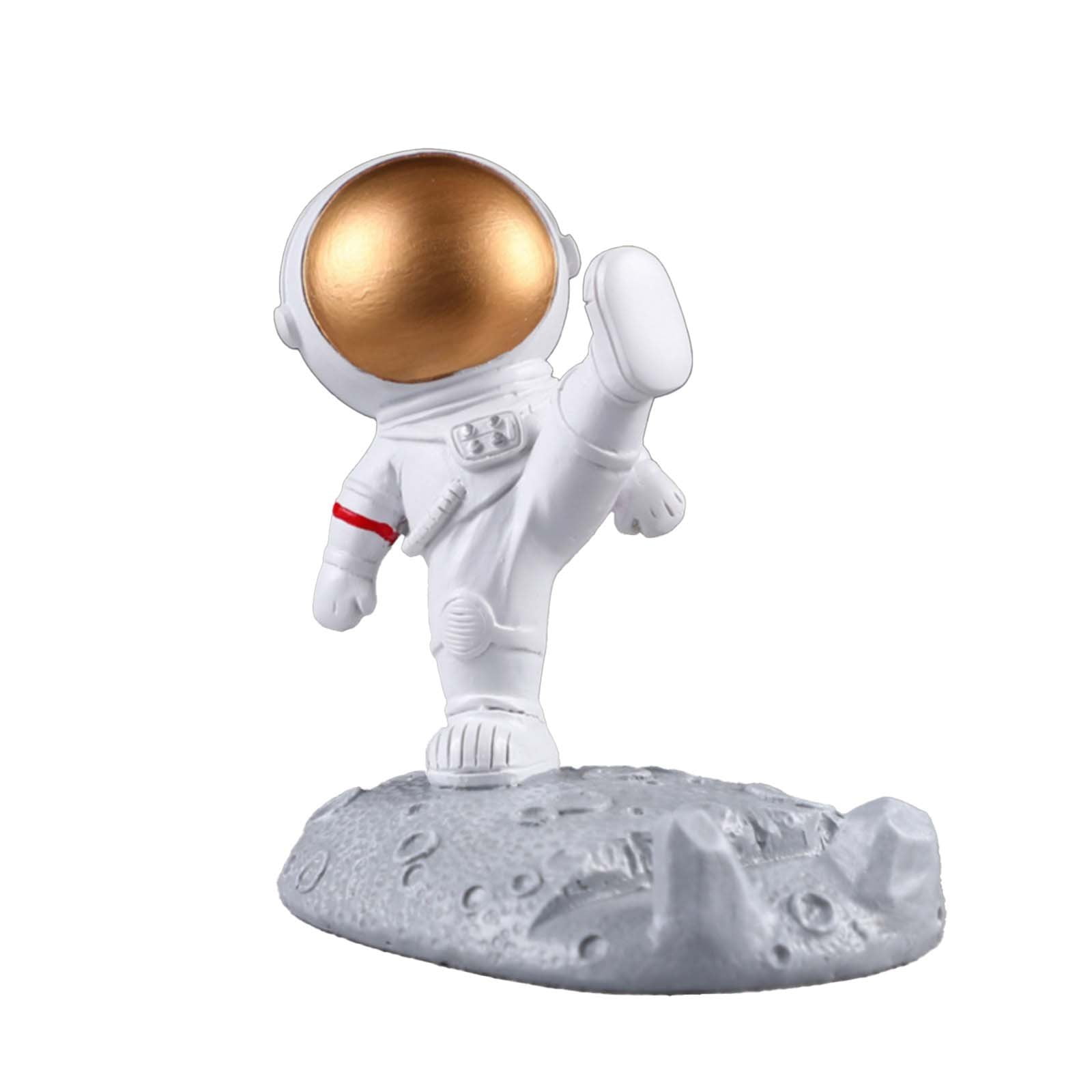 Clearance!Creative Astronaut Kick Cell Phone Stand Widget Resin Gift ...
