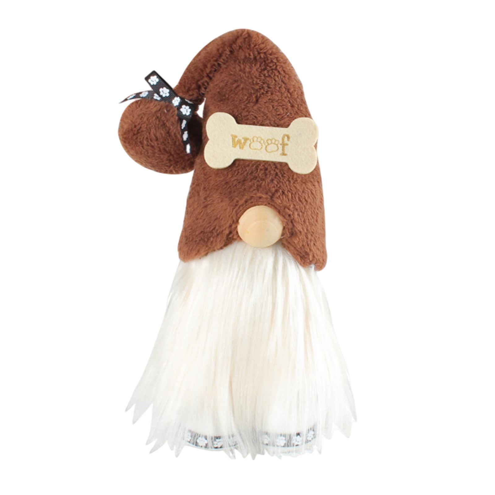 Clearance!Dog Gnomes Puppy Doll Gnomes Plush Handmade Tomte Ornament ...